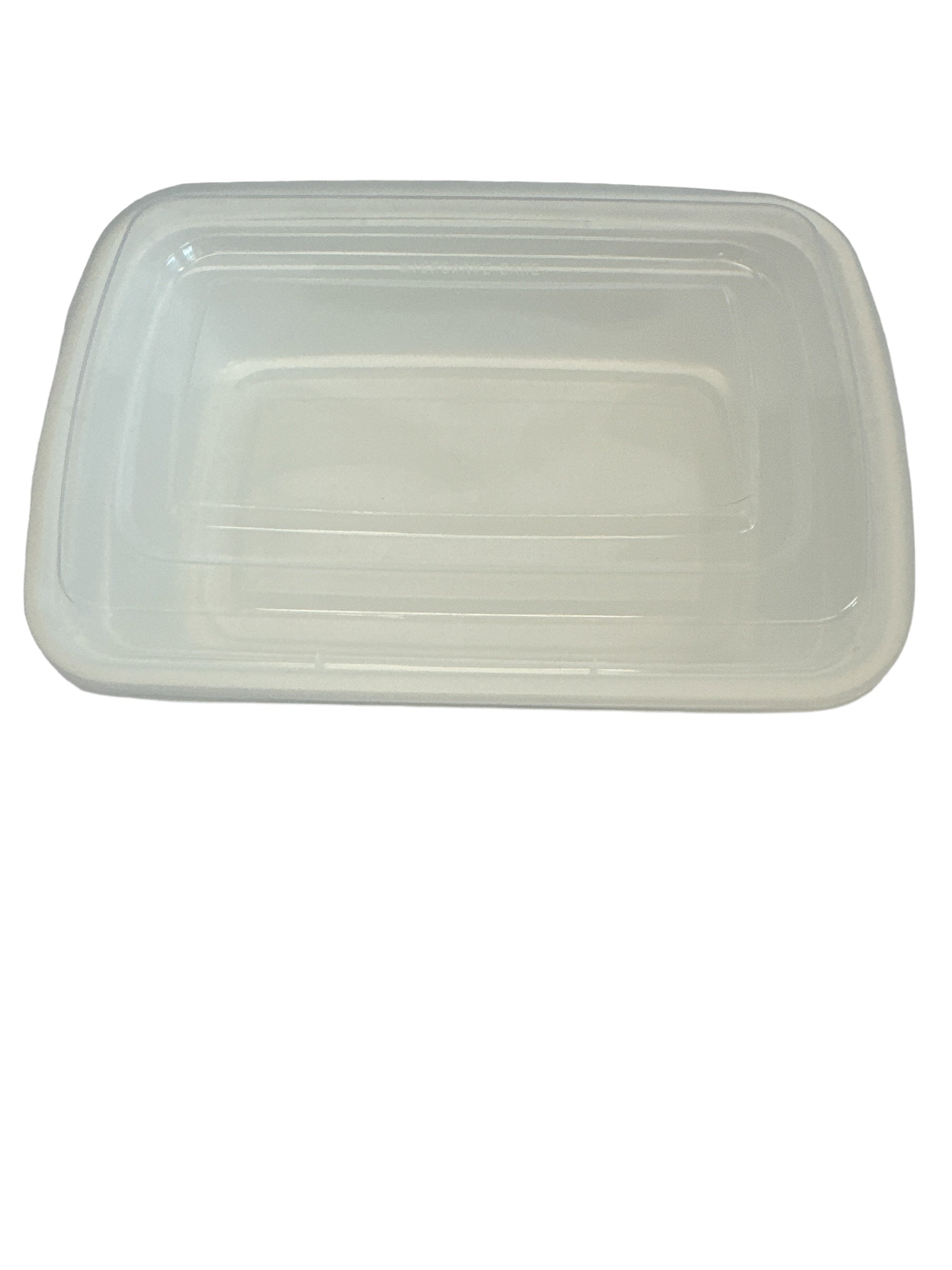 White Rectangular Containers – Middlesex Business Supply